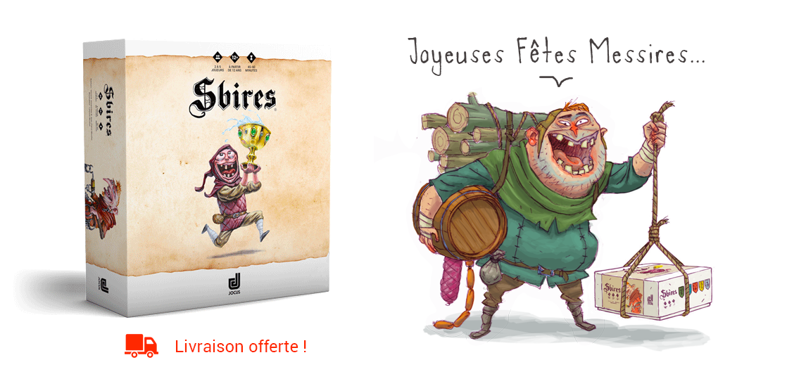 Sbires - Jeu de société - Jeu de cartes stratégique